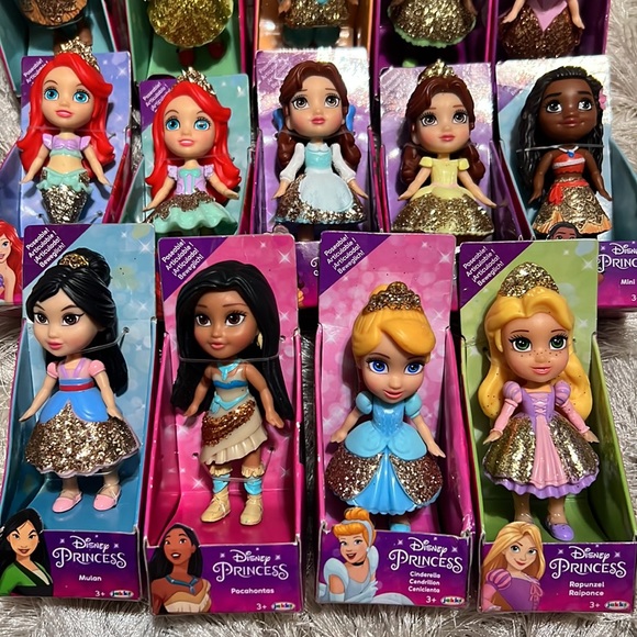 Disney | Toys | Disney Princess Poseable Mini Toddler Select One Doll ...